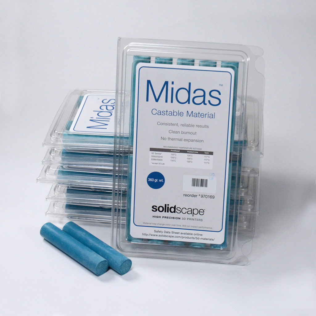 Midas Build Material (Case of 6 Trays) | Solidscape Store